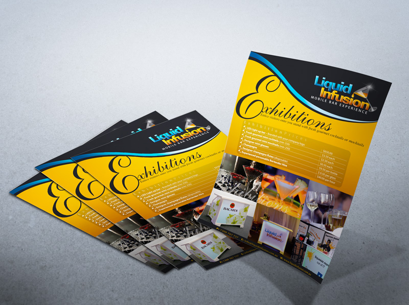 Flyer Design for Exhibitions - Digital Lion