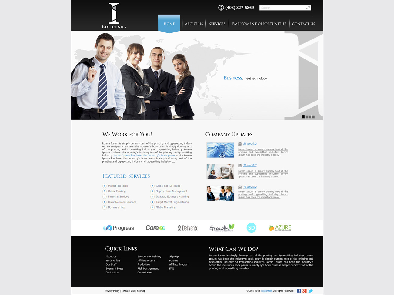 Tech Company Website Development - Digital Lion