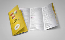 Menu Design for Calgary Catering Company - Digital Lion