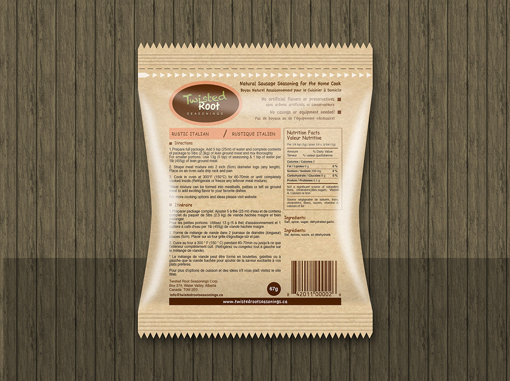 Package Label Design - Digital Lion