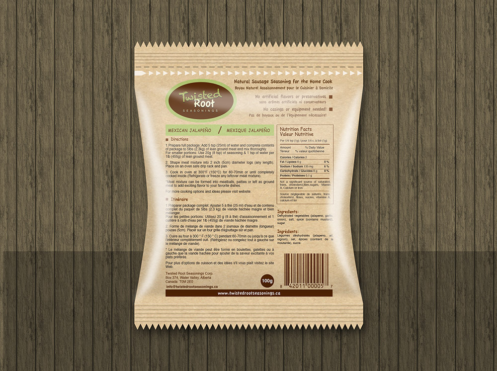 Package Label Design - Digital Lion