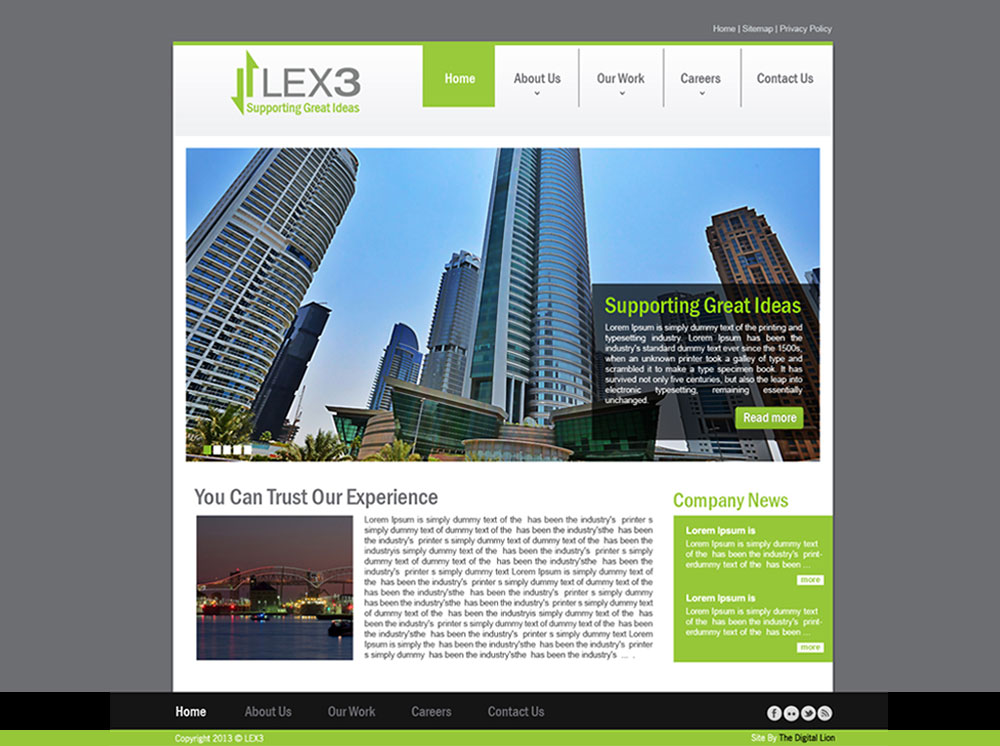 Structural Engineering Wordpress Website Development - Digital Lion