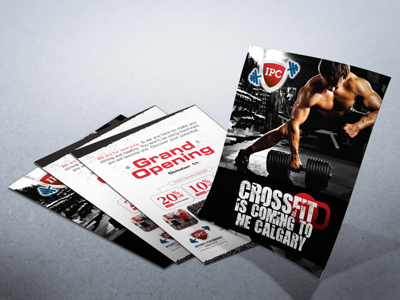 CrossFit Gym Grand Opening Flyer Design - Digital Lion