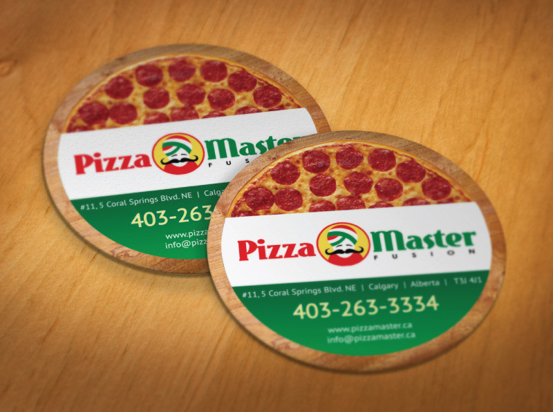 Custom Fridge Magnet Design for Pizza Restaurant - Digital Lion