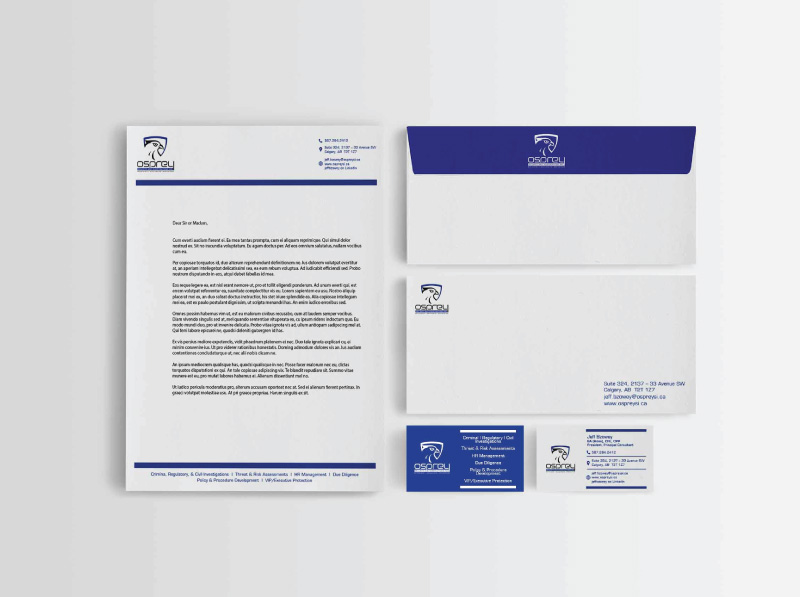 Security and Investigations Stationery Design - Digital Lion