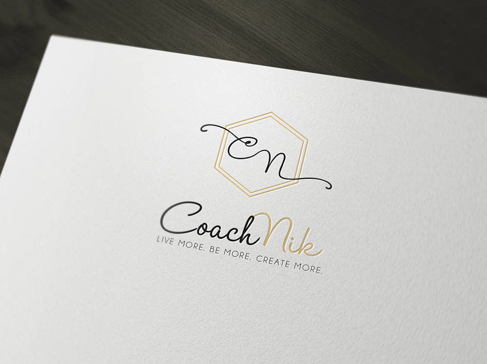 Personal Coach Logo Design - Digital Lion
