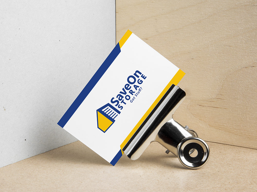 Storage Company Business Card Design - Digital Lion